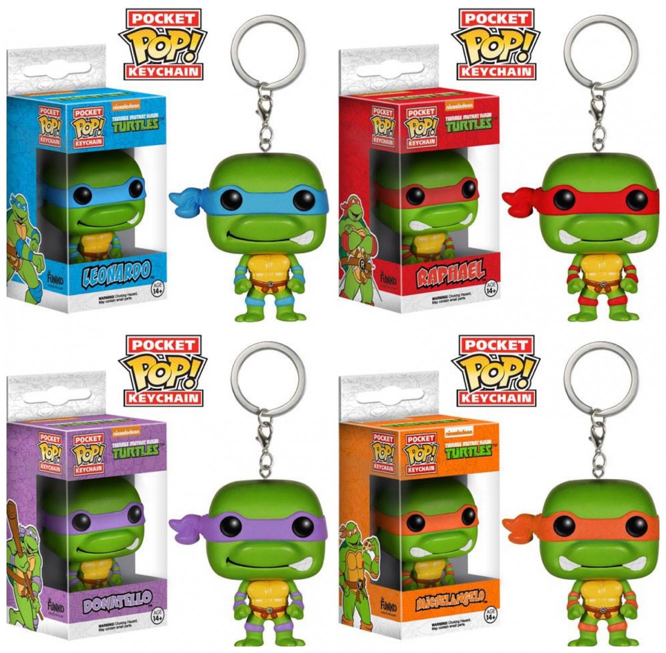 Pocket Pop! Keychains - GoT, DC, TMNT & TWD - Funko Funatic