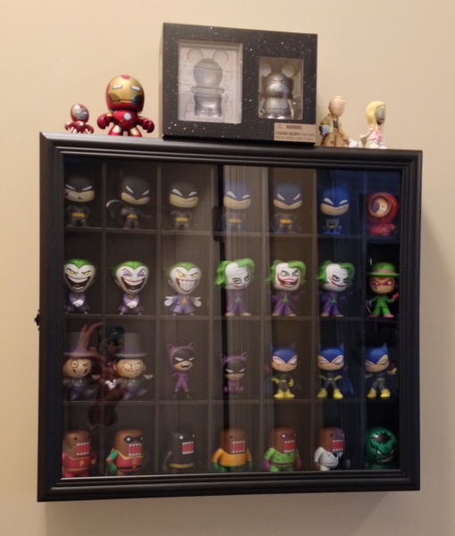 Michaels is now officially advertising Funko in their shadow boxes lol ...